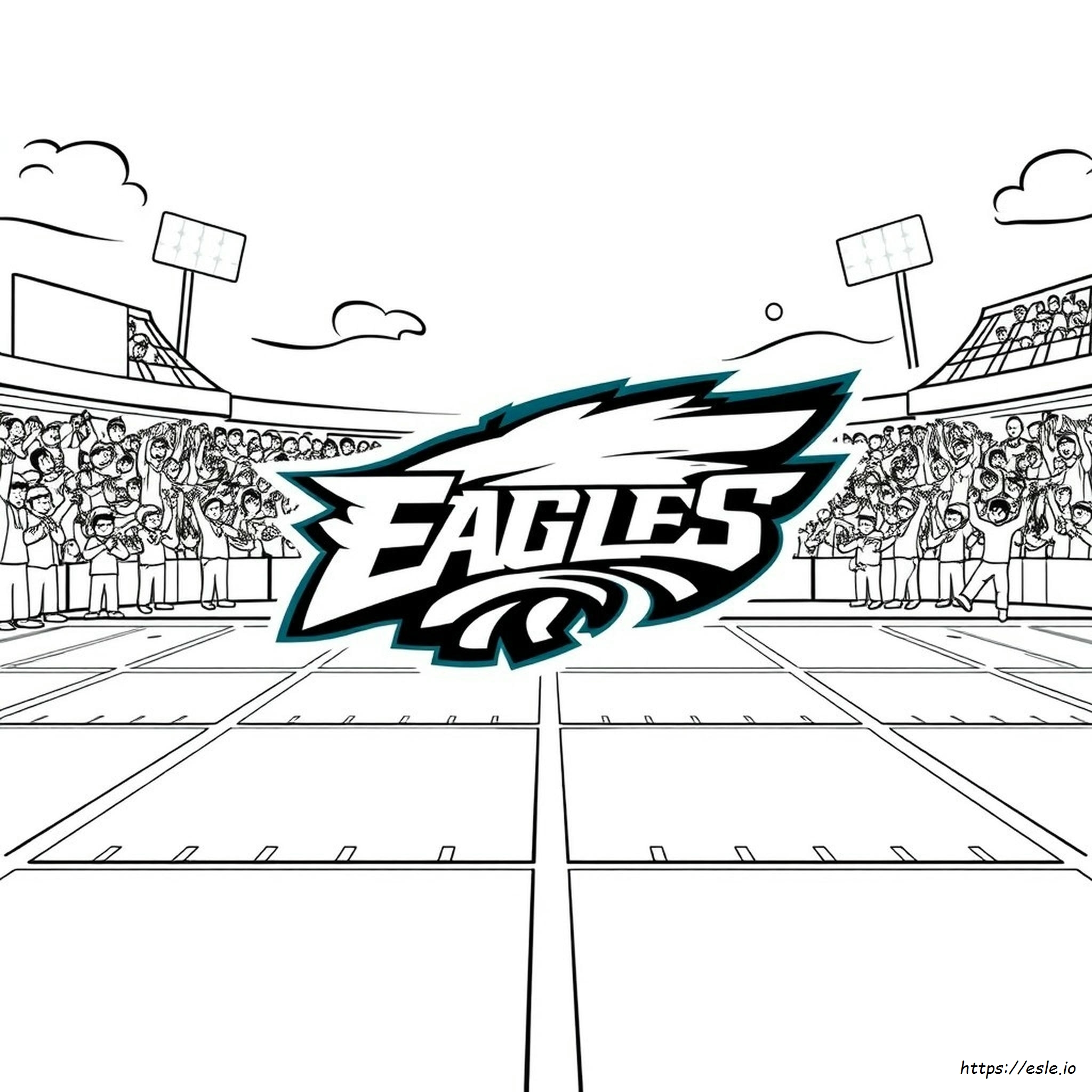 Philadelphia Eagles Coloring Pages