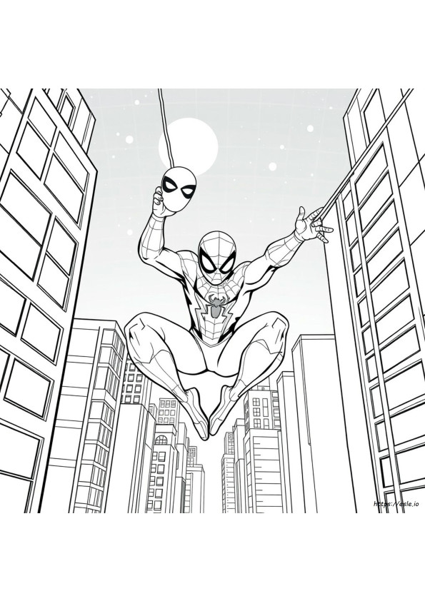Extraordinary Miles Morales Spiderman Coloring Pages Images