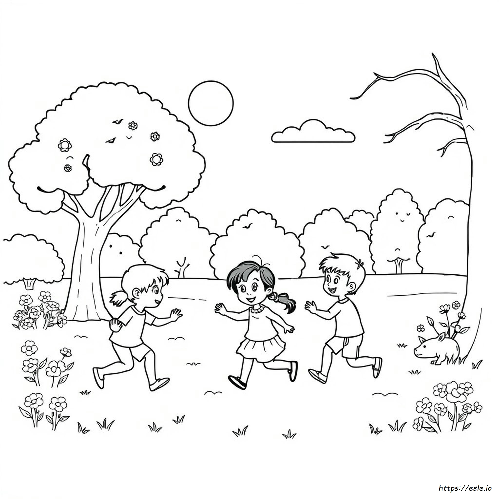 Gambar Mewarnai Orang Untuk Anak-Anak