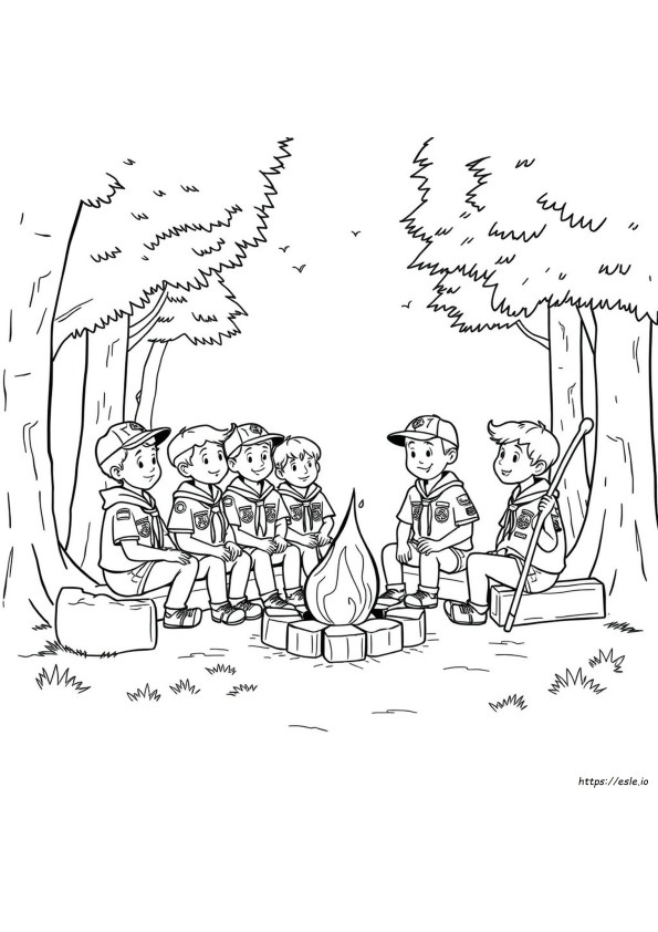 Cub Scout Coloring Sheets