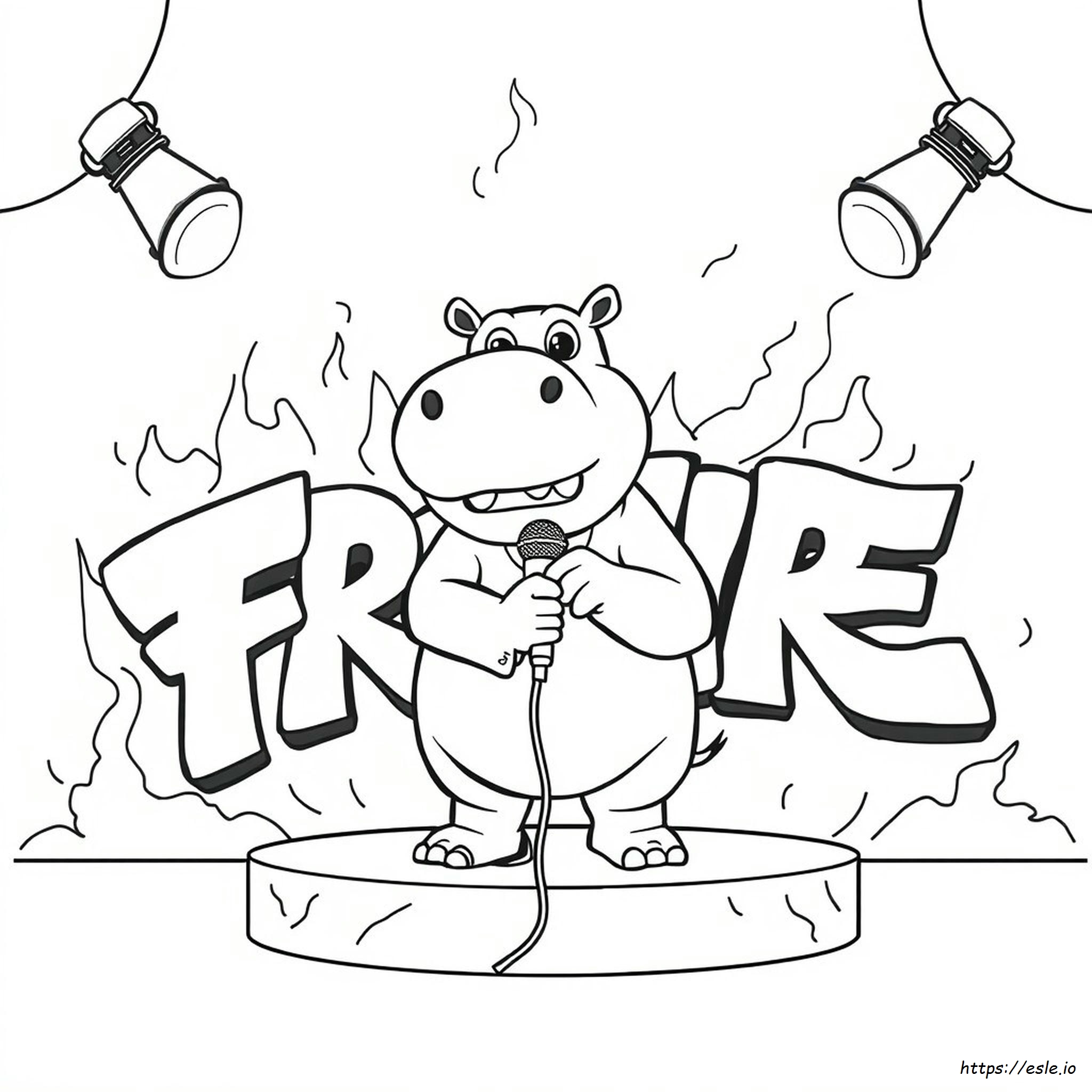 Hip Hop Free Fire Ausmalbilder