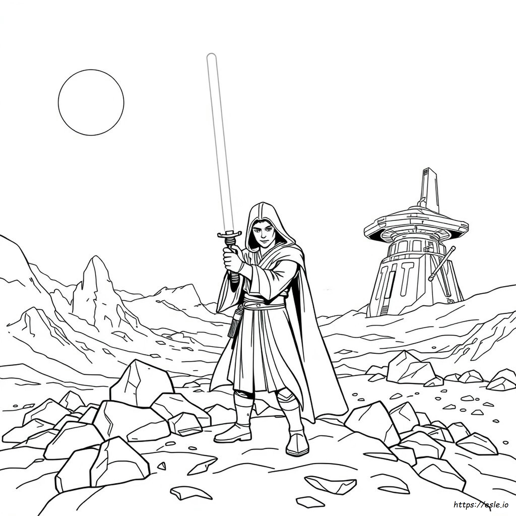 Coloriage Star Wars Jedi Fallen Order Coloriage Star Wars Jedi Fallen Order