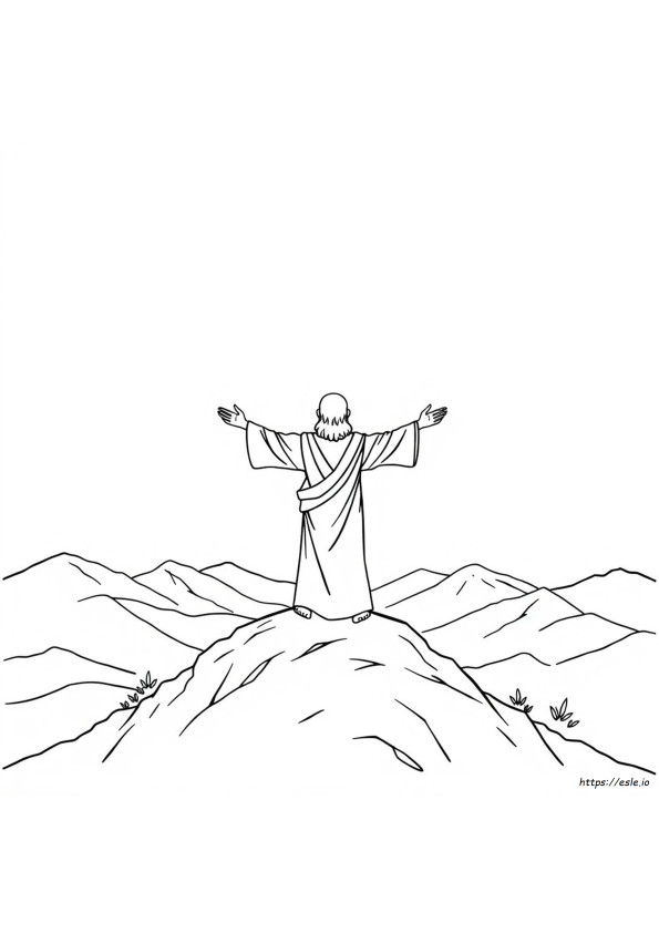 Jesus Coloring Sheets
