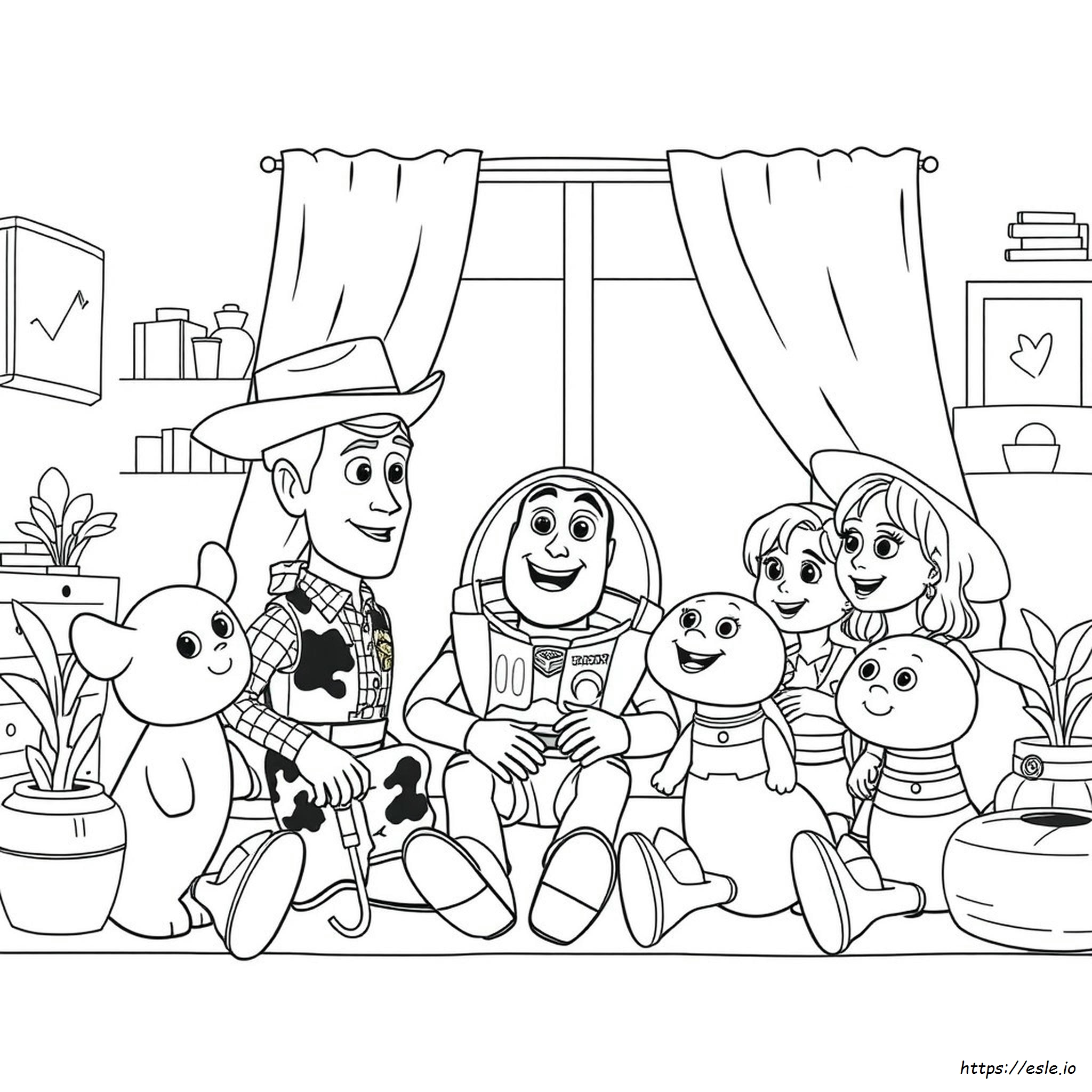Toy Story Para Colorear Toy Story Para Colorear