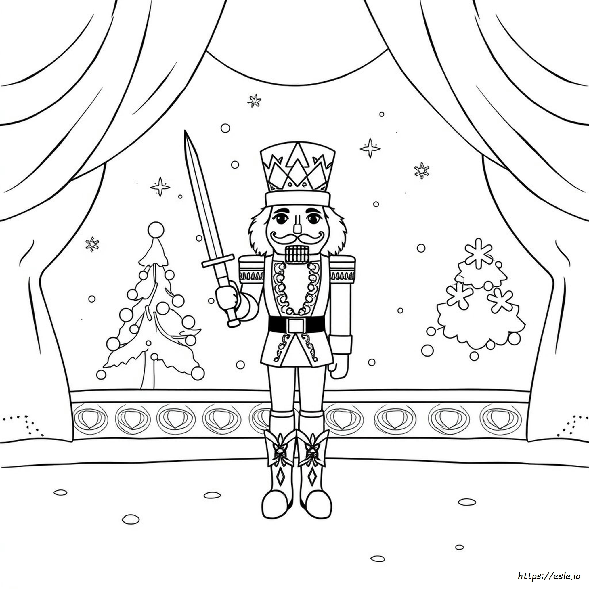 Nutcracker Ballet Coloring Pages