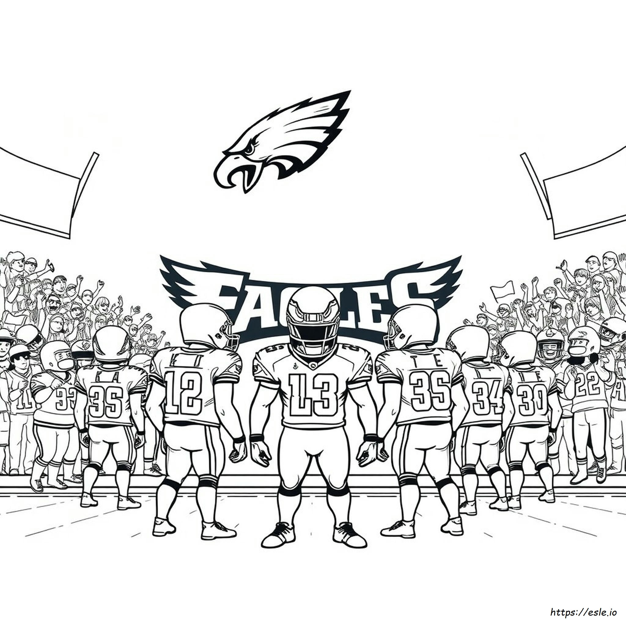 Philadelphia Eagles Coloring