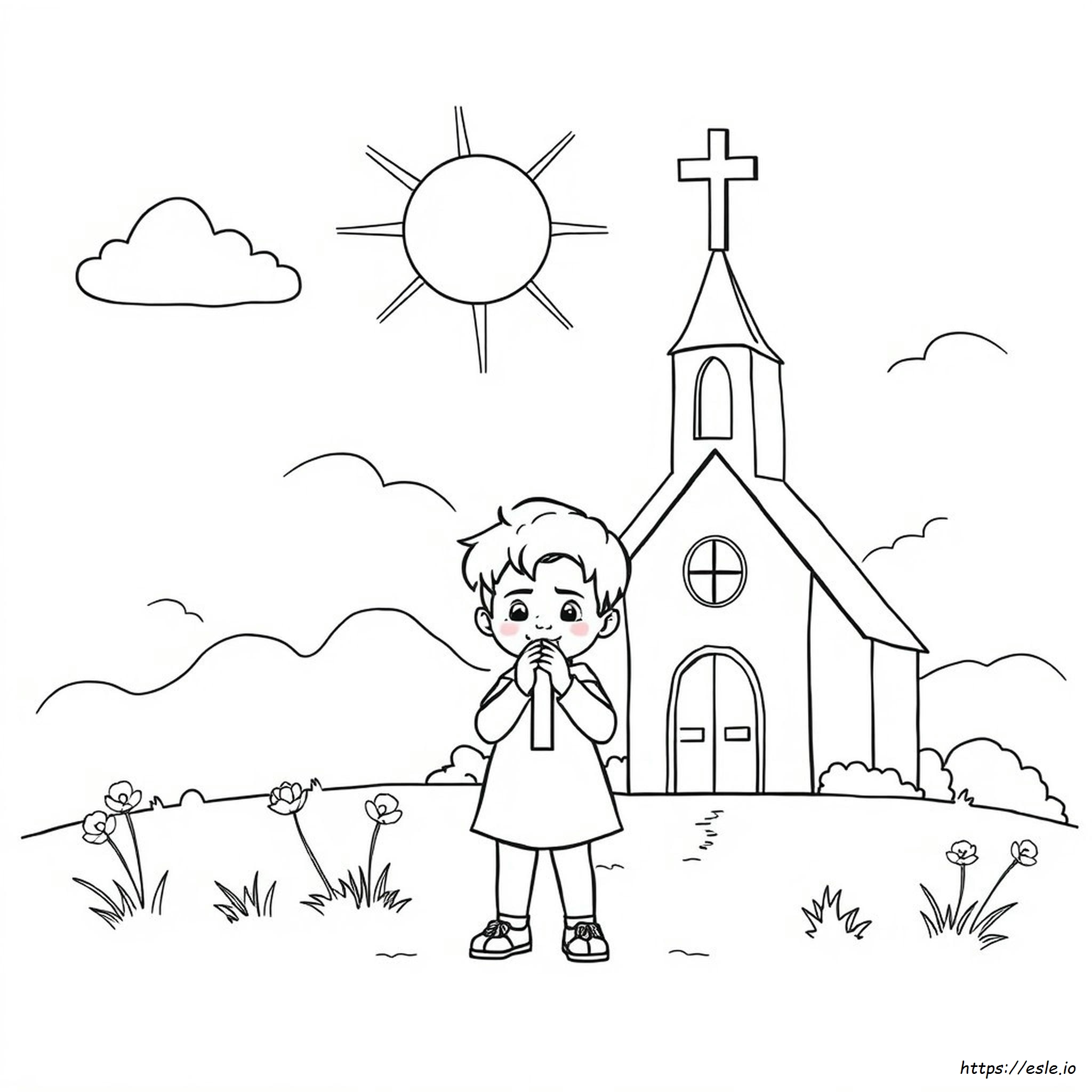 Disegni Cristiani Gratuiti Da Colorare Per Bambini In Età Prescolare