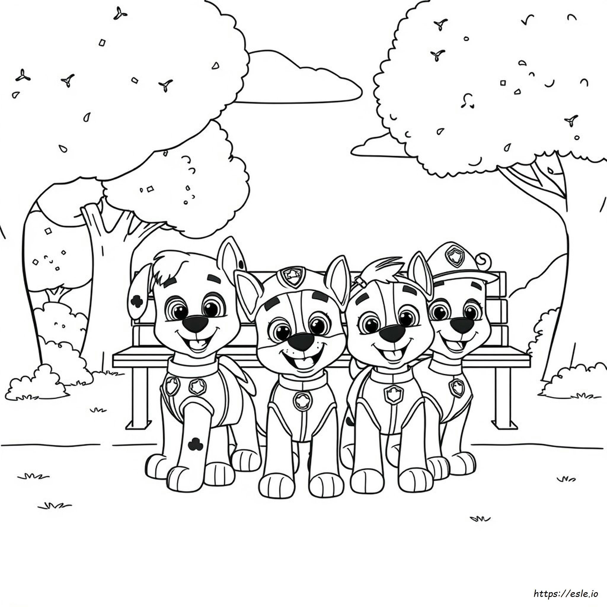 Verwunderlich Bilder Zum Ausmalen Paw Patrol Fotos