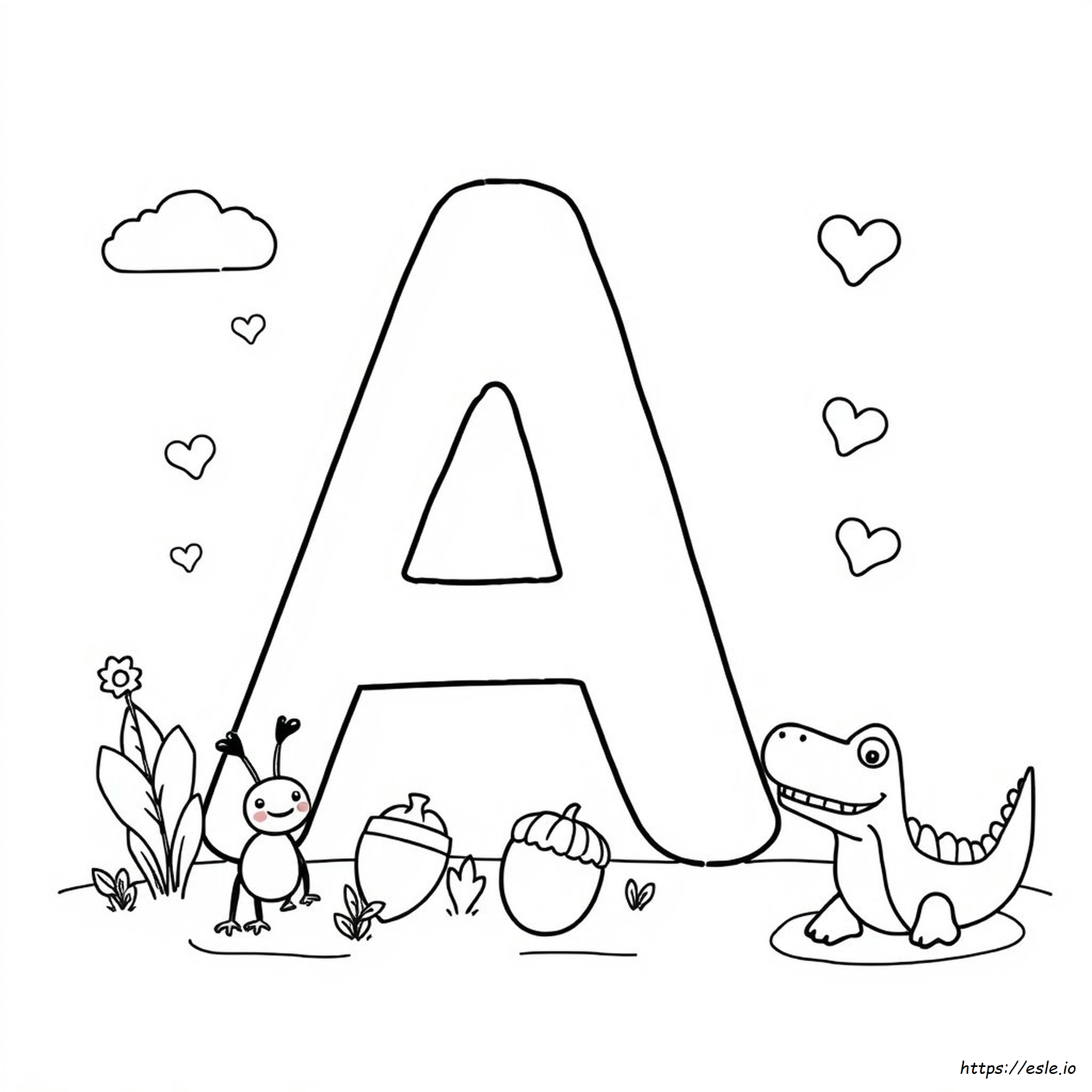 Abecedario Para Colorear