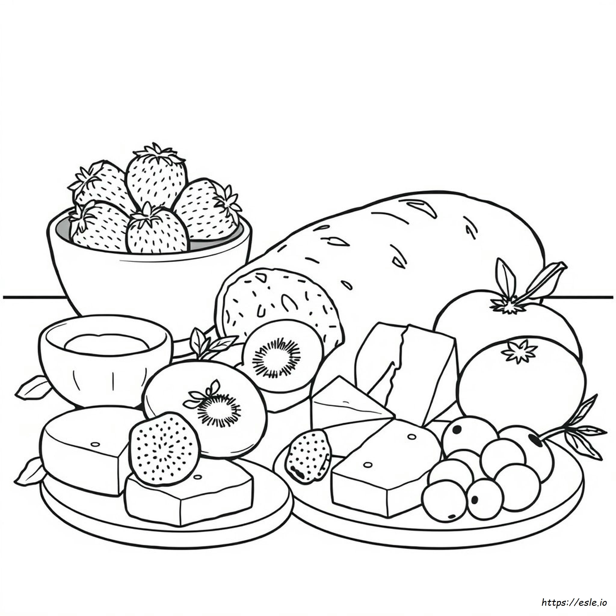 Coloriages Nourriture Pour Adultes