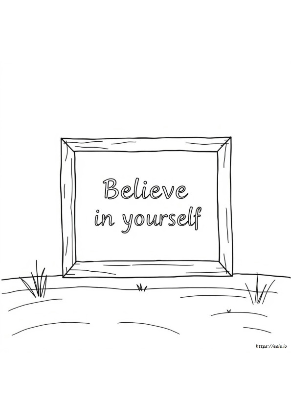 Positive Quote Colouring Pages