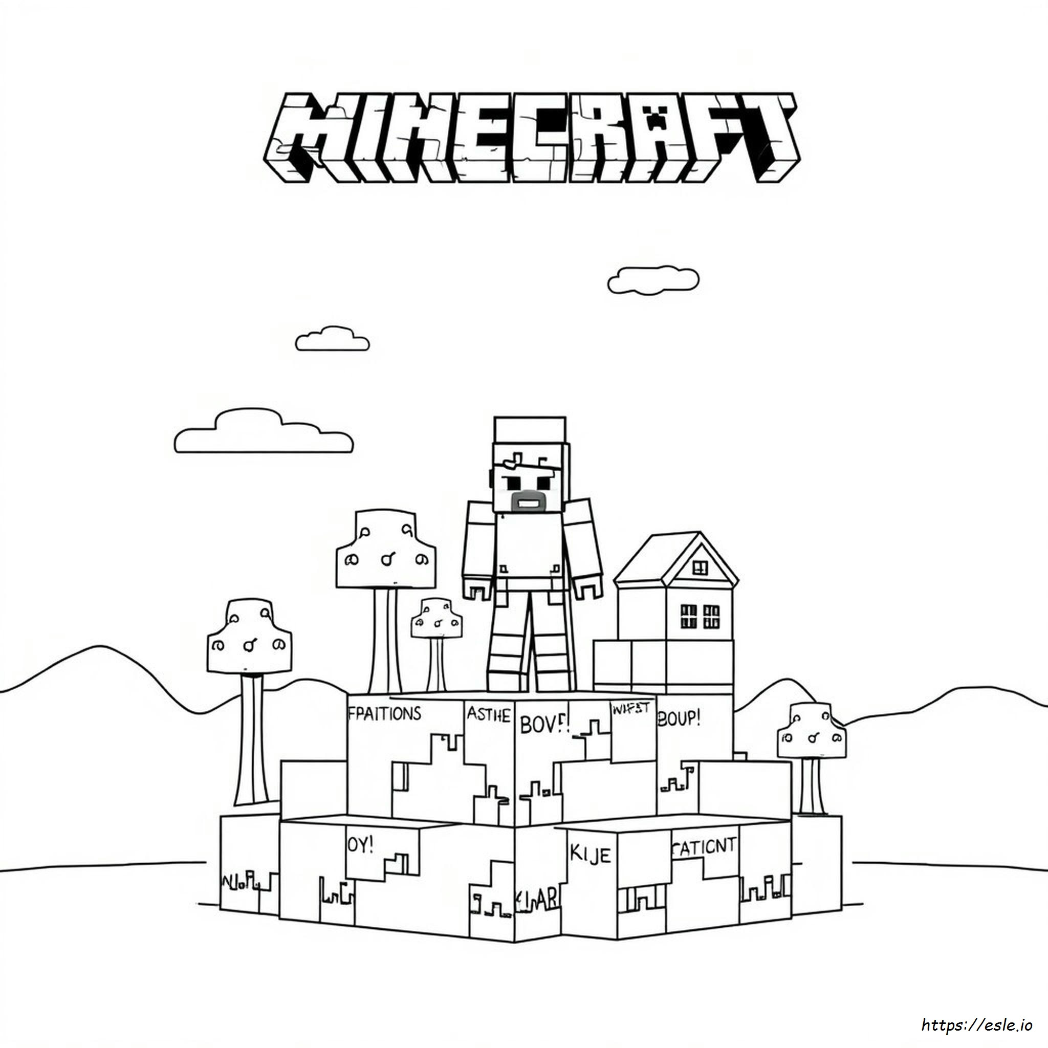Bilder Zum Ausmalen Minecraft