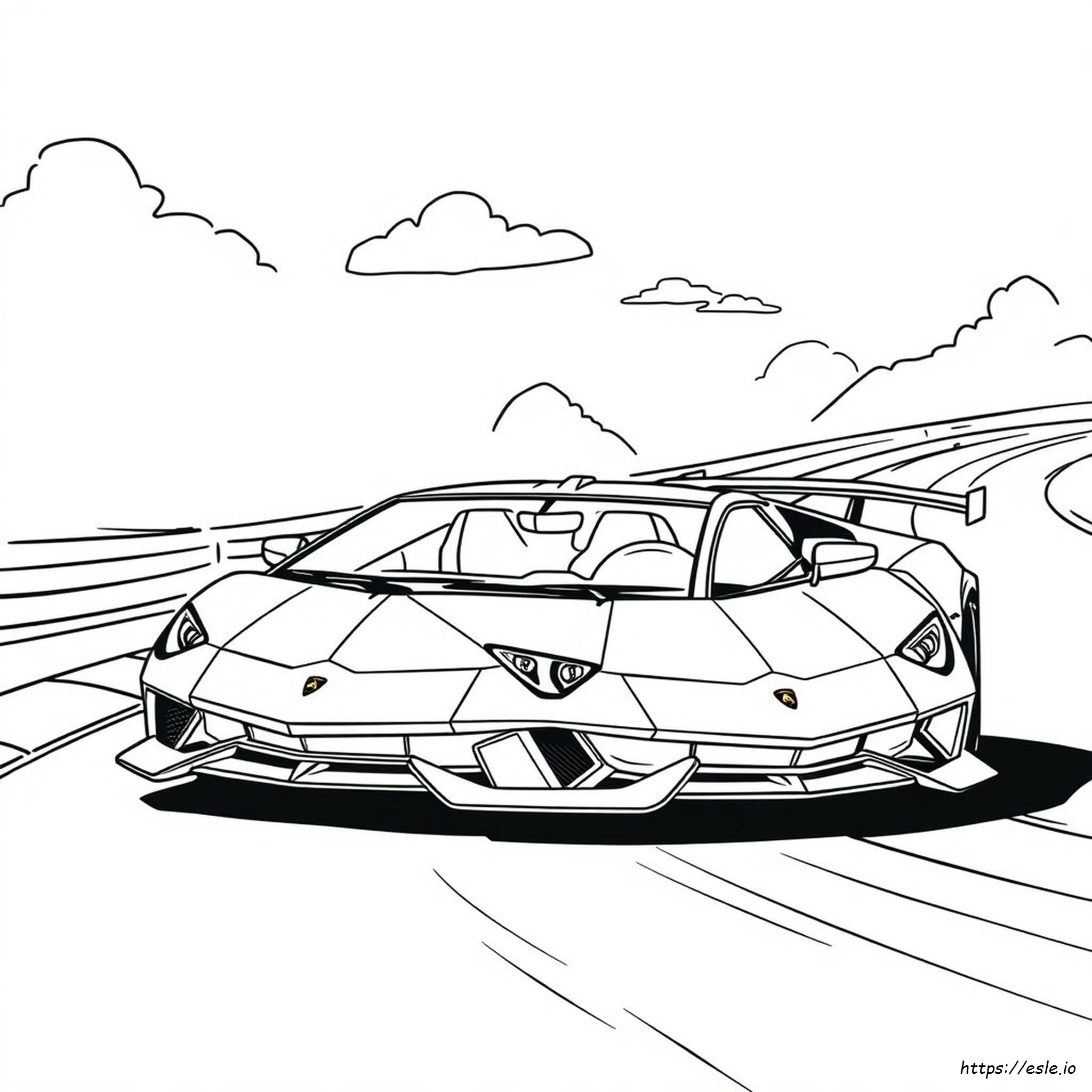 Spannende Ausmalbilder Lamborghini Logo Fotos