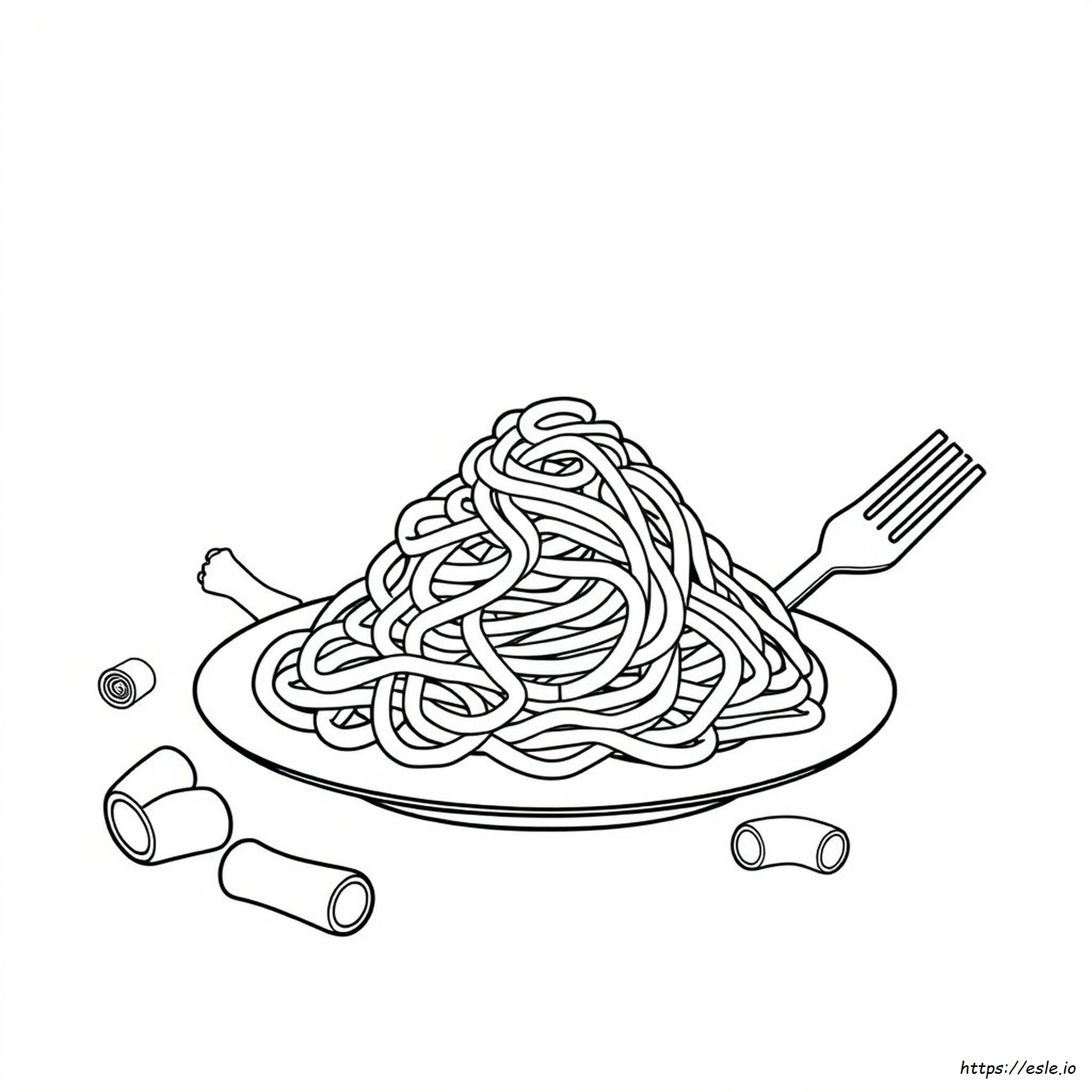 Pasta Colouring