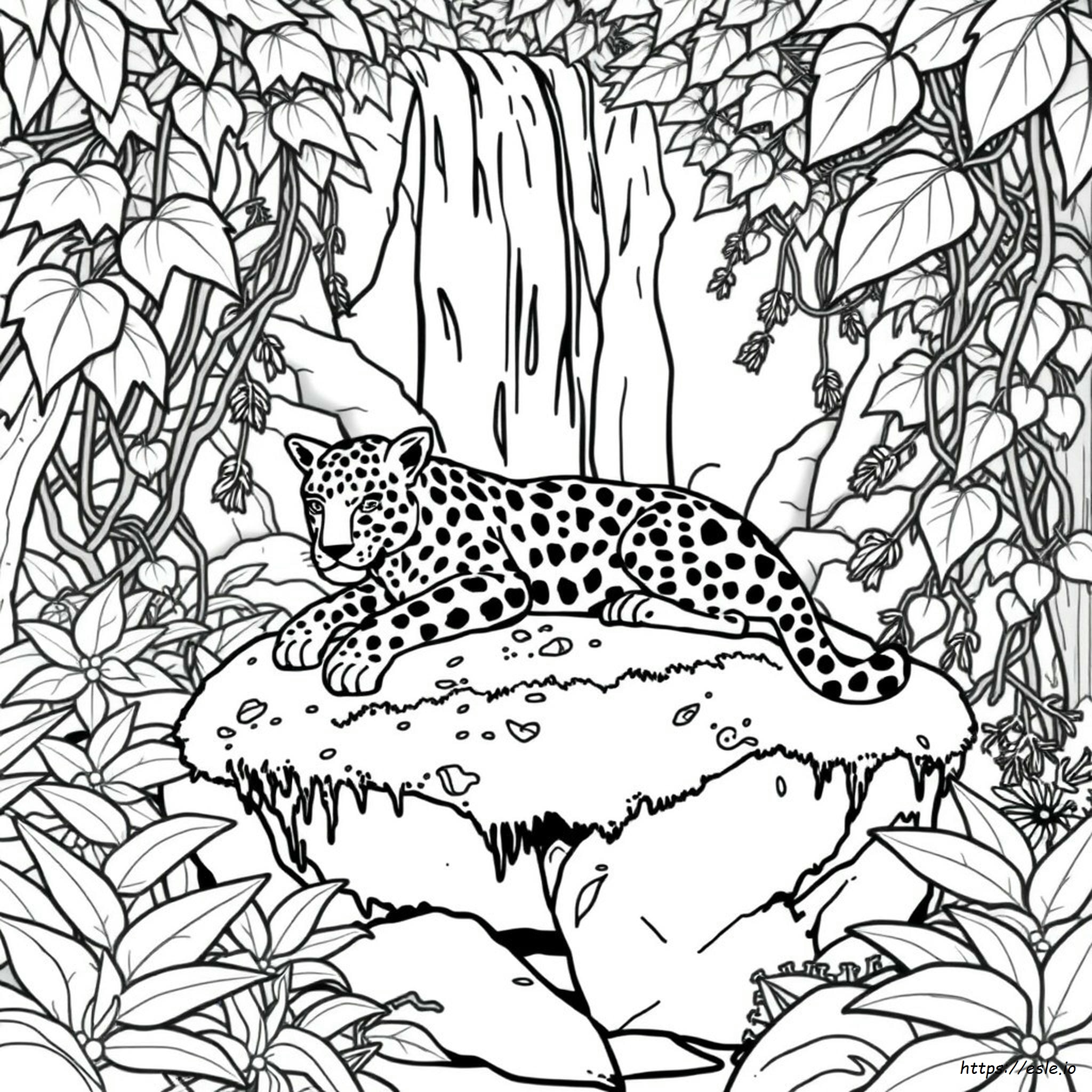 Páginas Para Colorear De Animales De La Selva Realistas