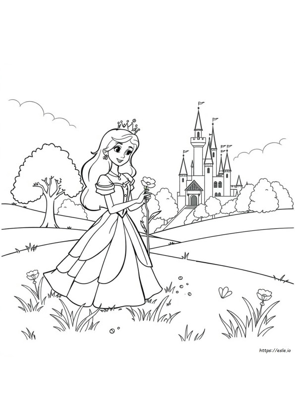 Prinzessin Malvorlagen Zum Ausdrucken