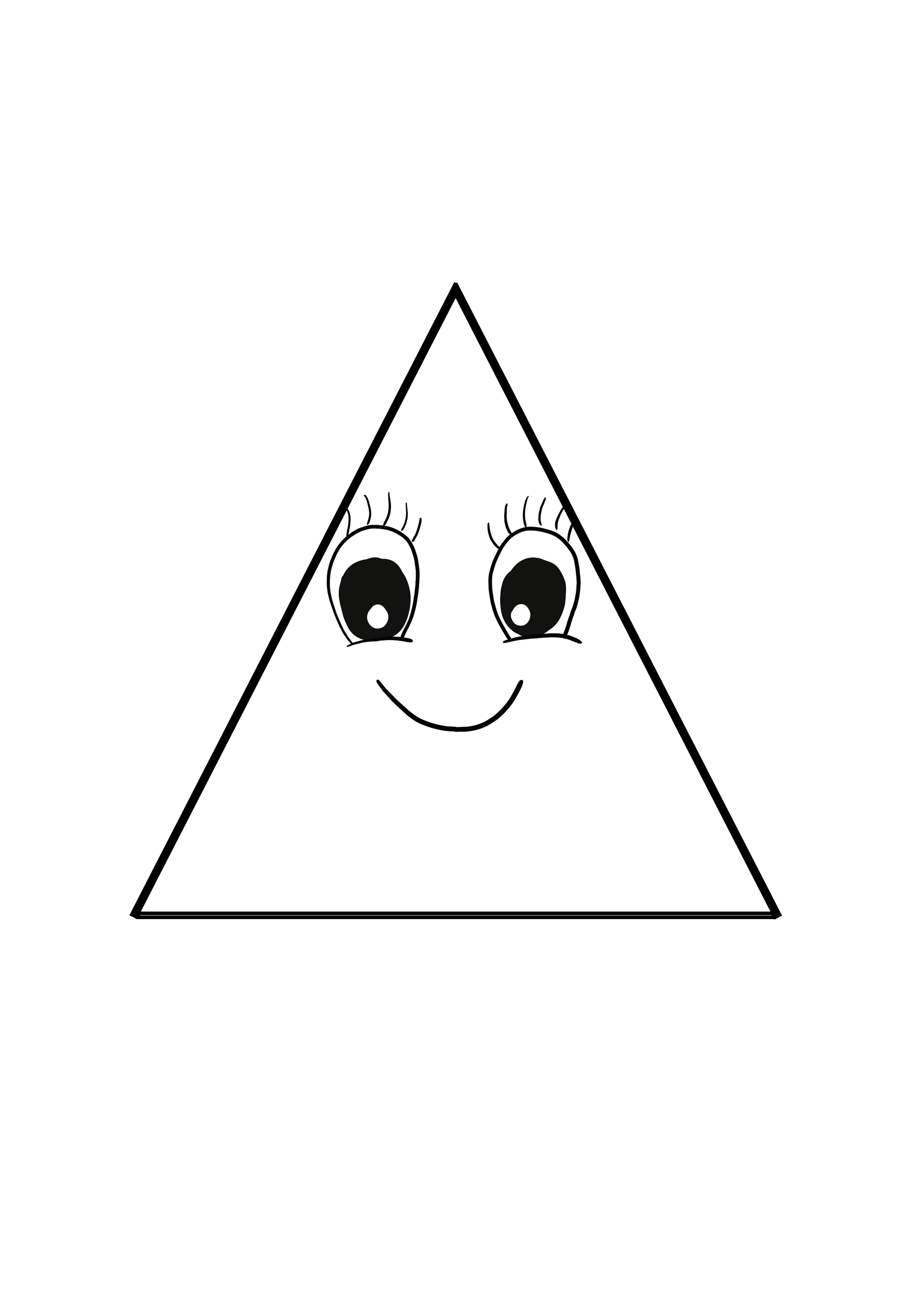 Desenho De Triangulo Para Colorir Tudodesenhos Images