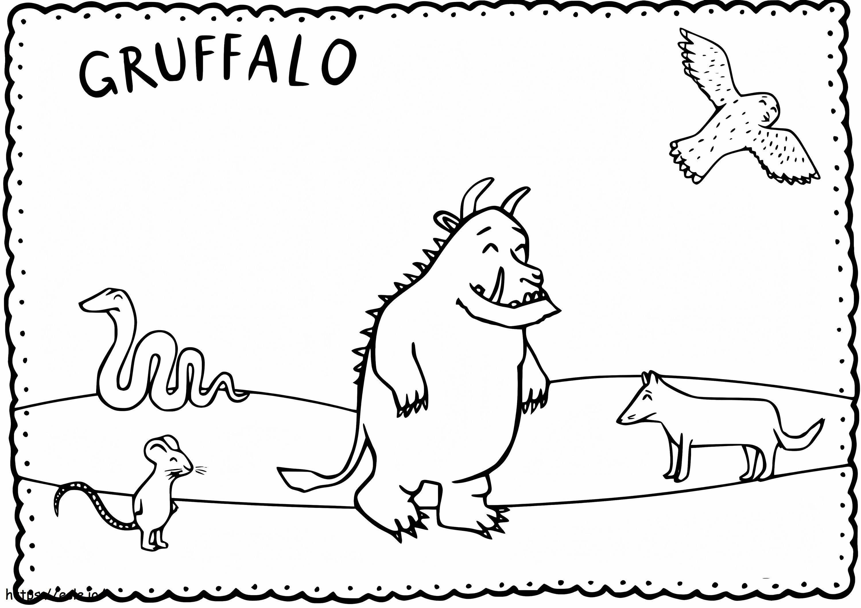 Color A Gruffalo Creative Fun With The Scariest Monster In The Wood Color A Gruffalo Creative Fun With The Scariest Monster In The Wood
