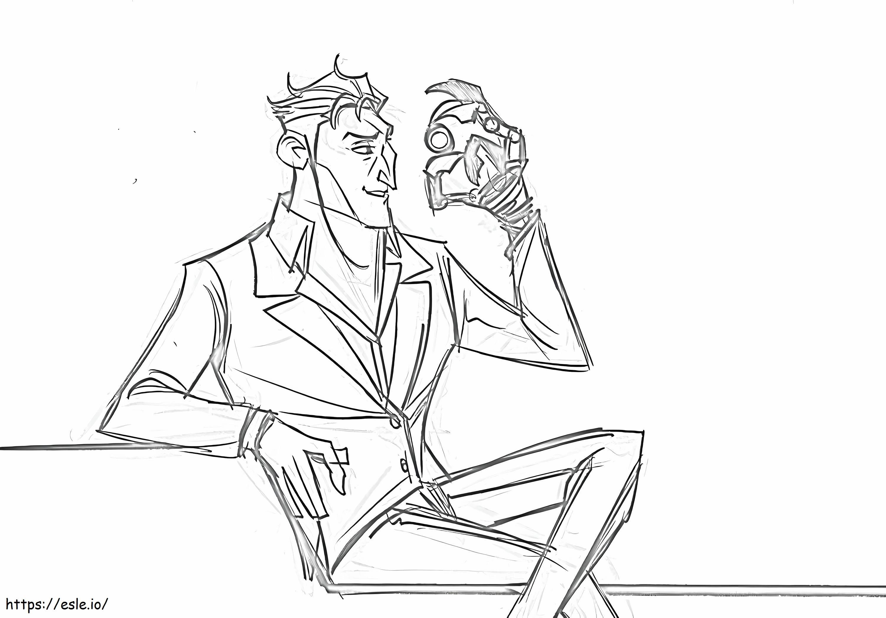Killian Spies In Disguise Coloring Page 