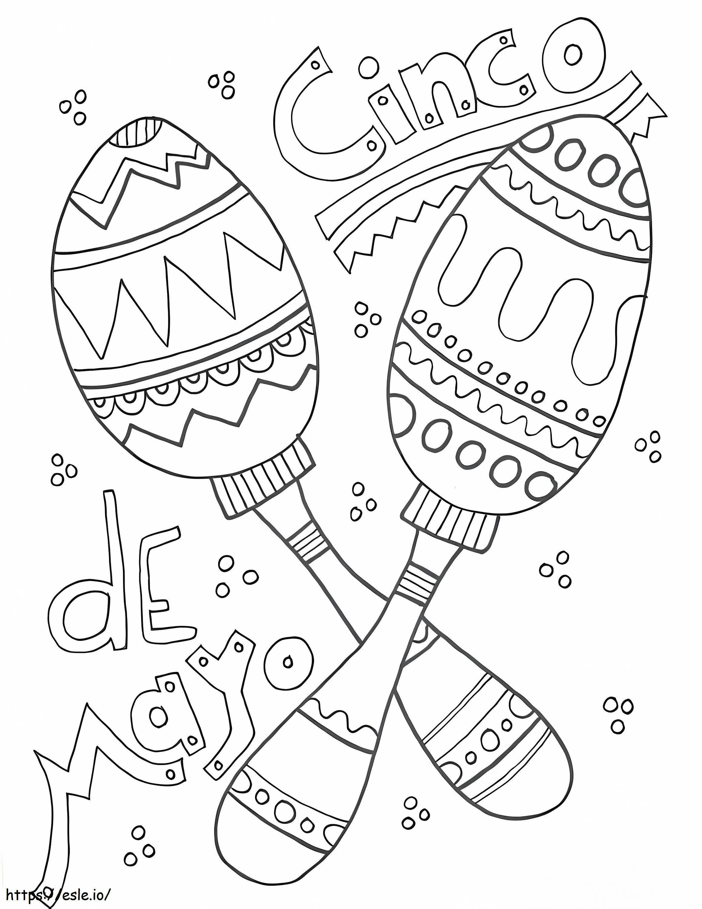 Cinco De Mayo Maracas V rityskuva